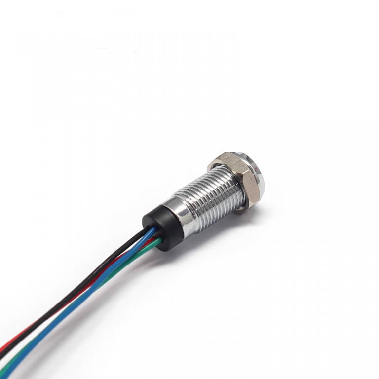 8mm Three COLOR RED GREEN BLUE 12v indicator led-Led Indicator